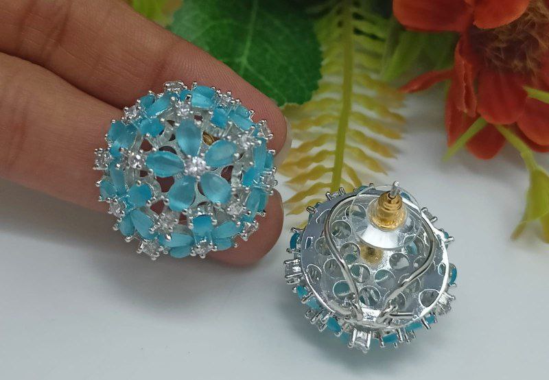 Premium AD Ear Studs – Instar Jewellery